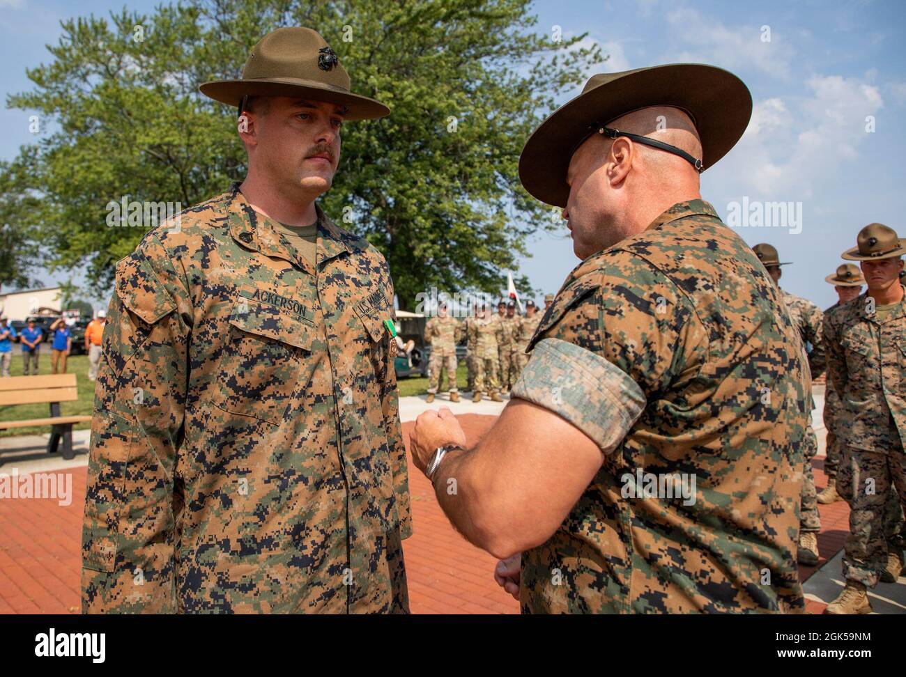 U.S. Marine Corps Col. Mark R. Liston, commanding officer of Weapons ...