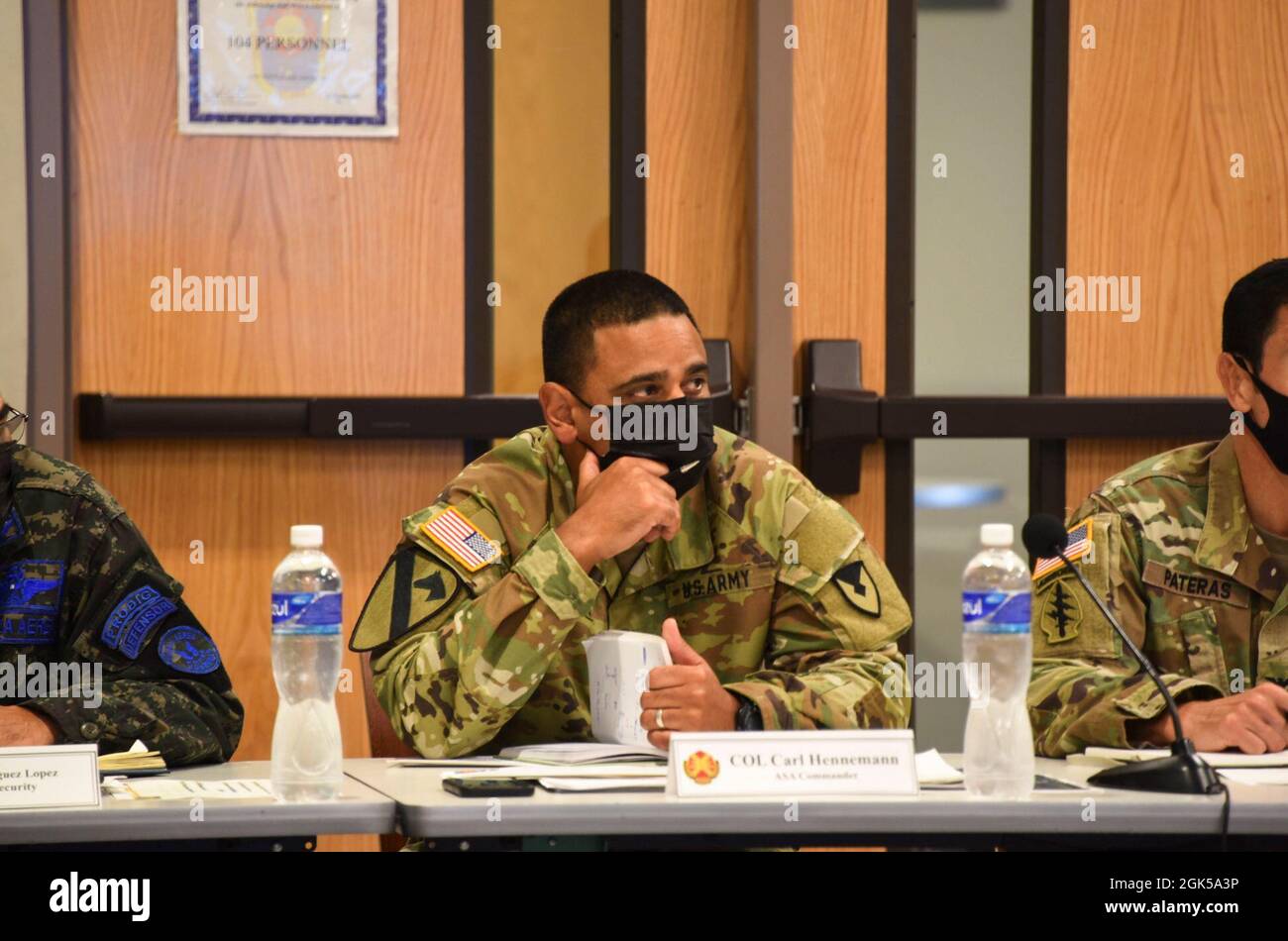 U.S. Army Col. Carl Hennemann, Army Support Activity-Soto Cano Air Base ...