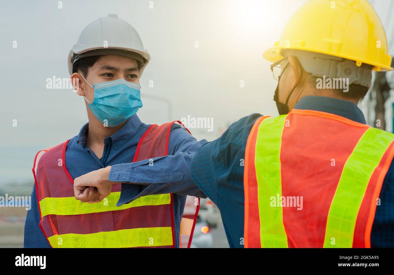 Team Engineer do Job on site construction, Architecture teamwork Stock ...