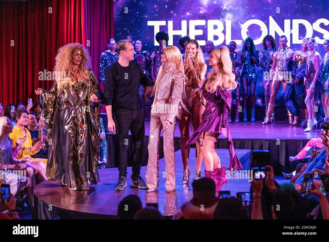 Finale of The Blonds SS22 fashion show during New York Spring/Summer ...