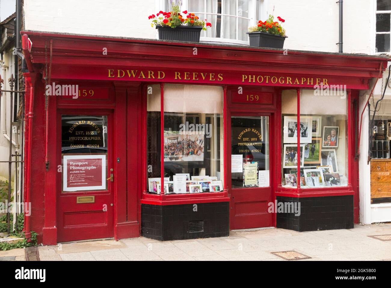 Edward Reeves Photography shop / studio, Lewes, Sussex, established ...