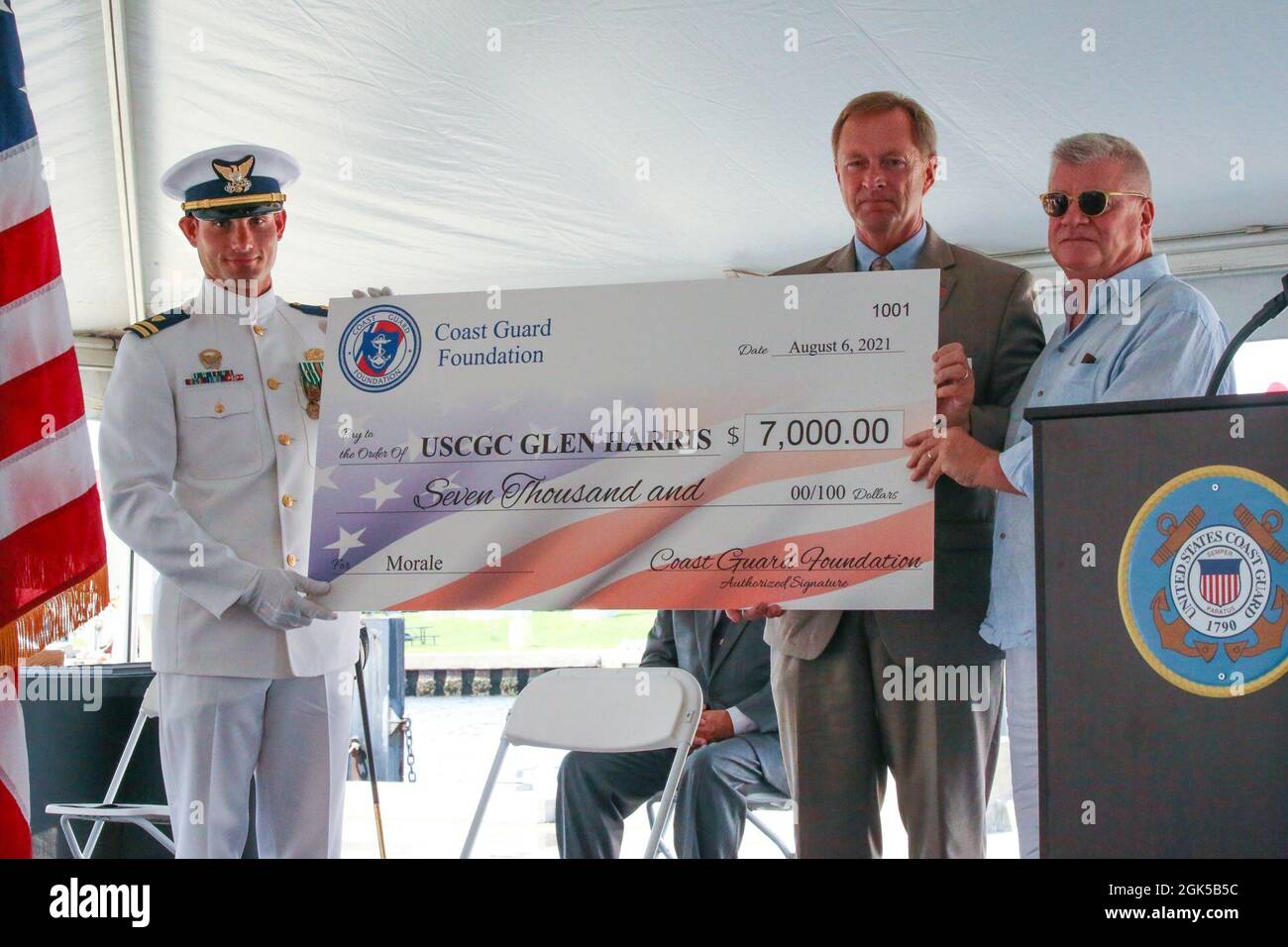 Lt. Reginald Reynolds, commanding officer of the Coast Guard Cutter ...