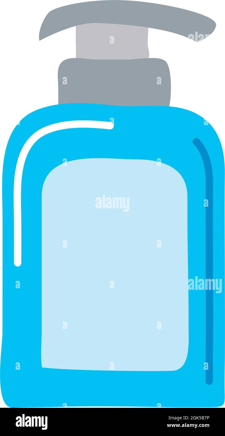 soap in bottle push dispenser Stock Vector Image & Art - Alamy