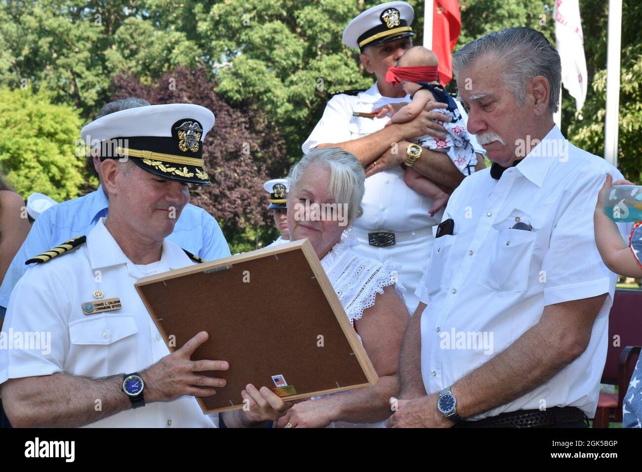 COLTS NECK, New Jersey -- Naval Weapons Station Earle held a retirement ...