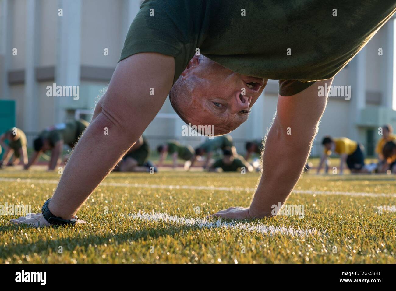 U.S. Marines Corps Lt. Col. Jonathan Hutchison, commanding officer ...