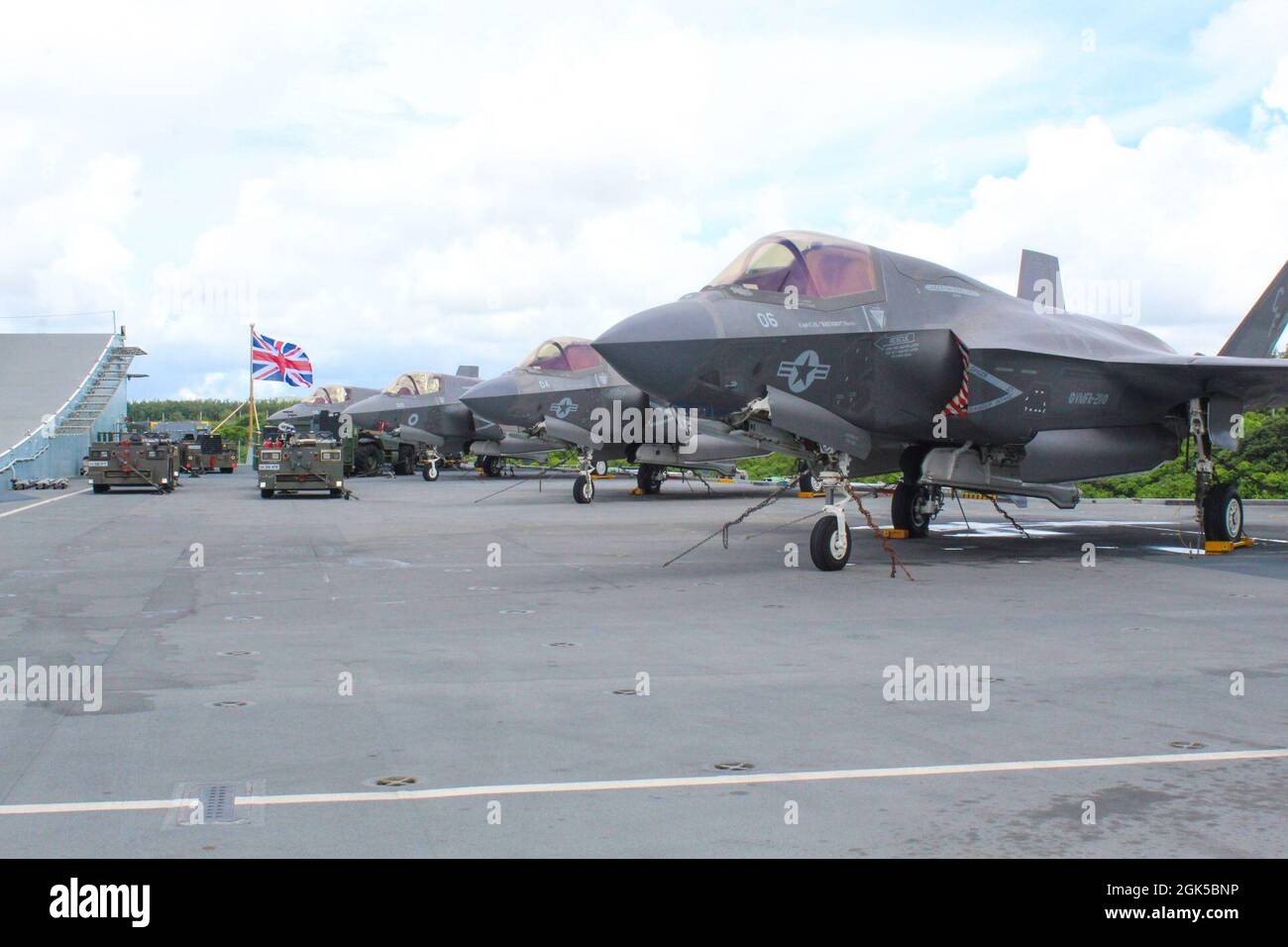 SANTA RITA, Guam (Aug. 6, 2021) - HMS Queen Elizabeth pulled into Apra ...