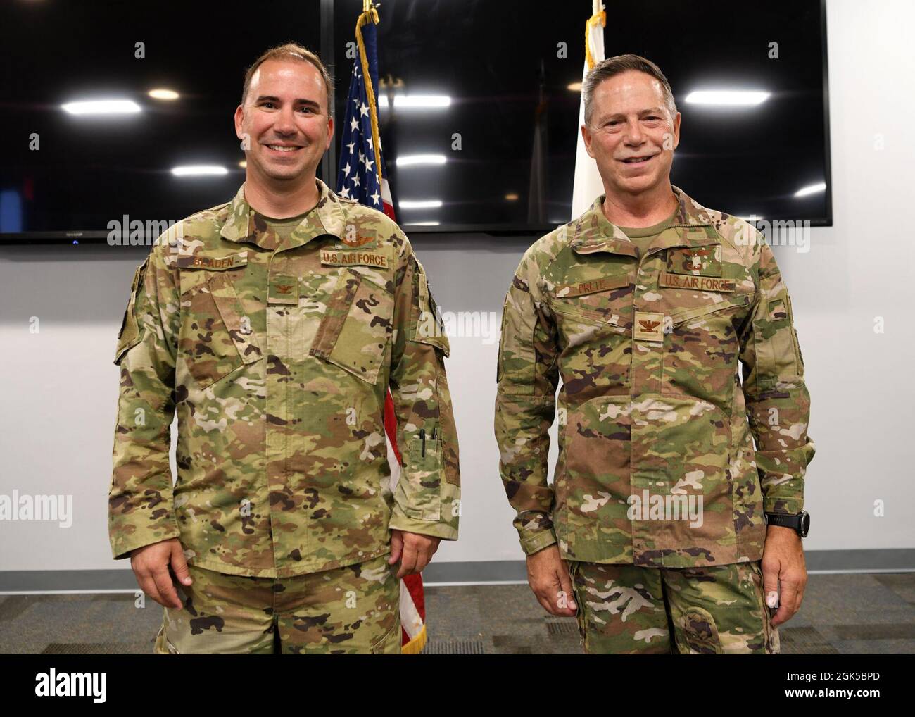 The 104th Fighter Wing held a ceremony to promote Col. Mark 'Panama ...