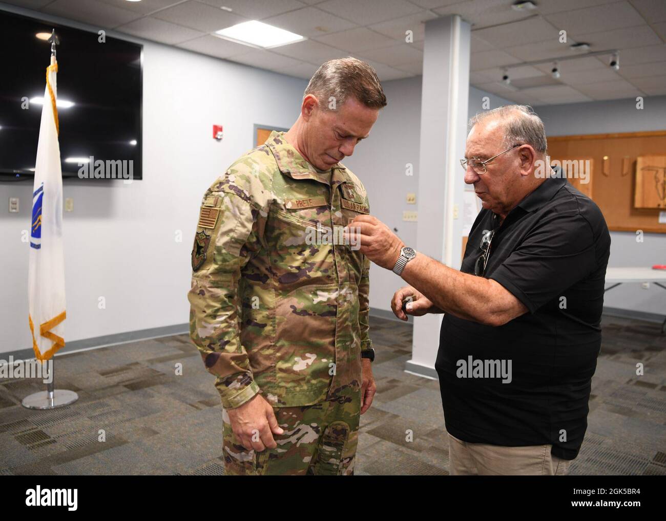 The 104th Fighter Wing held a ceremony to promote Col. Mark 'Panama ...