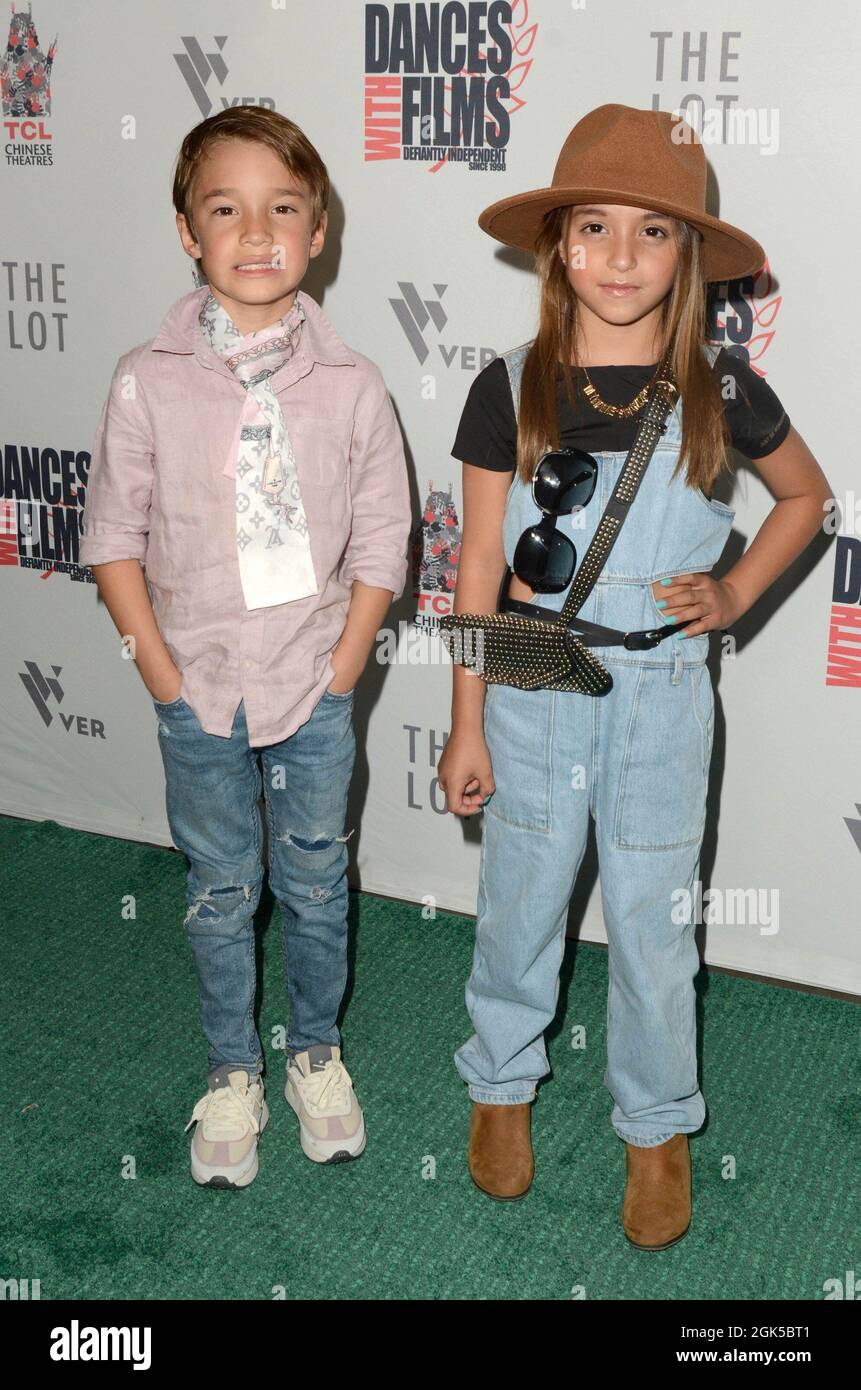 Los Angeles, CA. 13th Sep, 2021. Brody Lopes, Bay Lopes at arrivals for ...