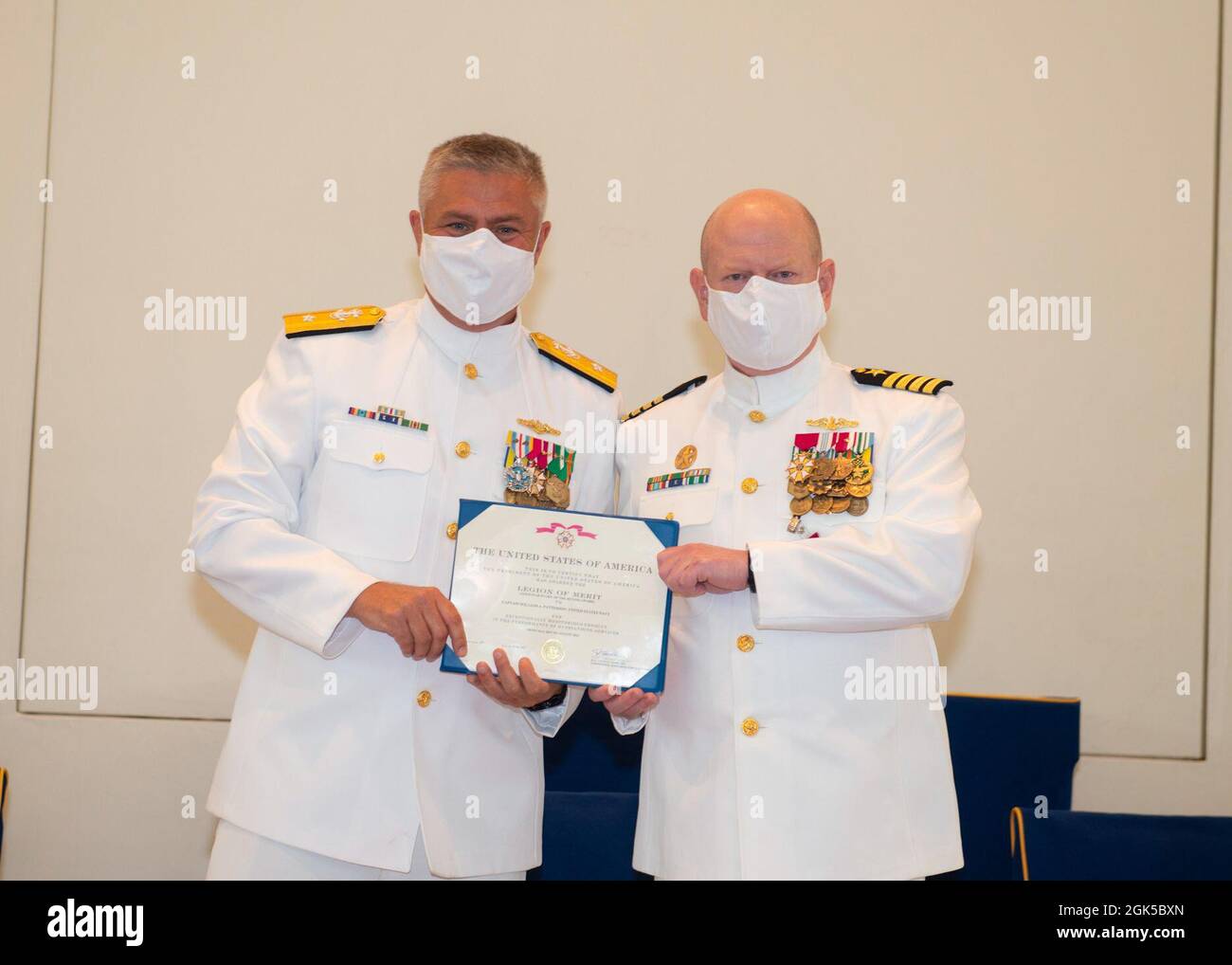 KINGS BAY, Ga. ug. 6, 2021) Rear Adm. John Spencer, Commander ...