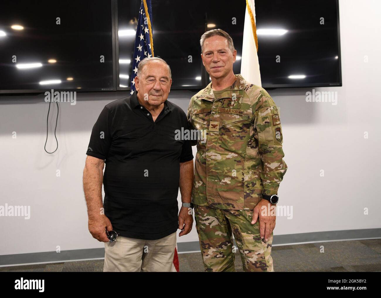 The 104th Fighter Wing held a ceremony to promote Col. Mark 'Panama ...