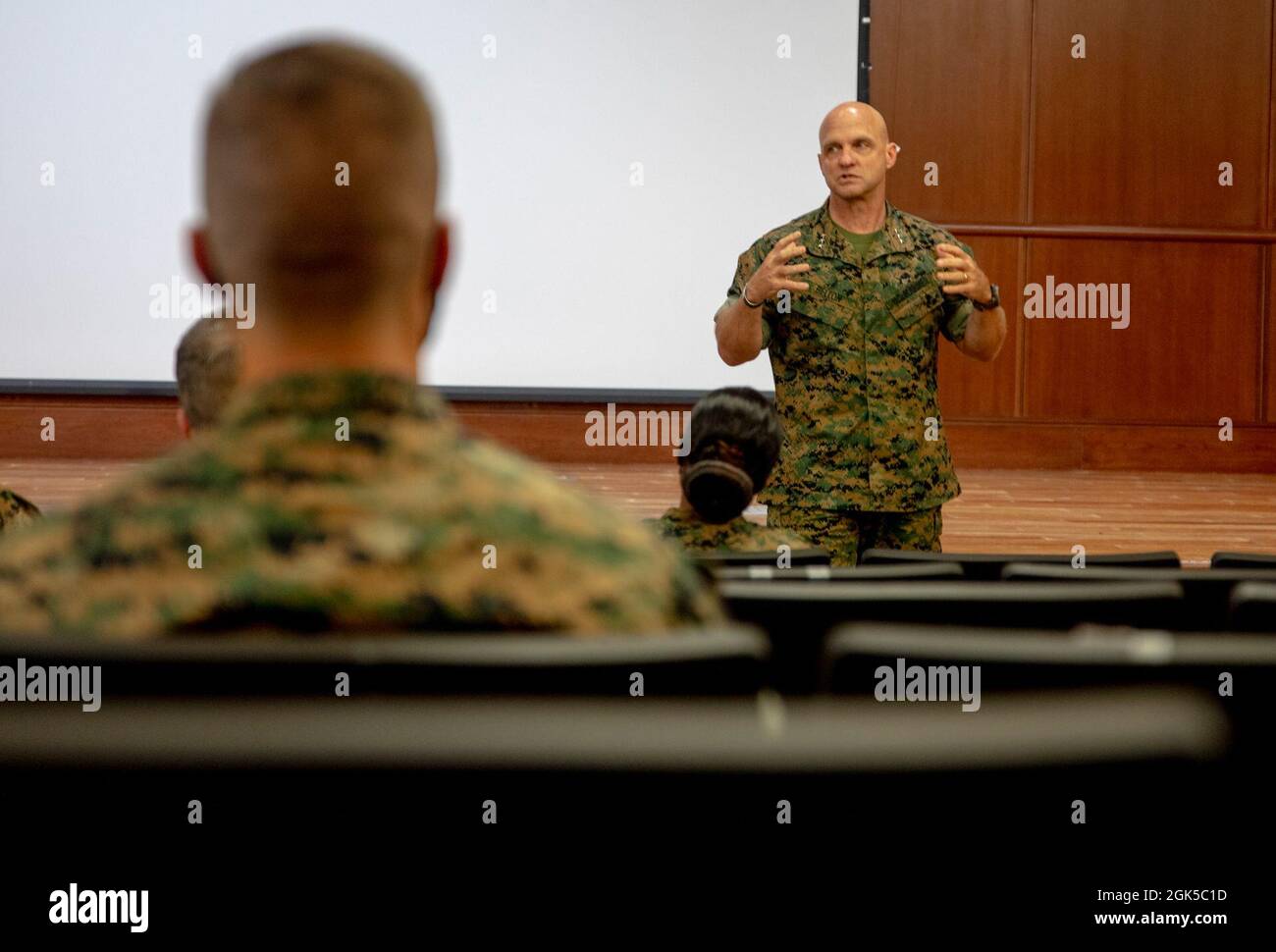 Lt. Gen. David G. Bellon, Commander, Marine Forces Reserve and Marine ...