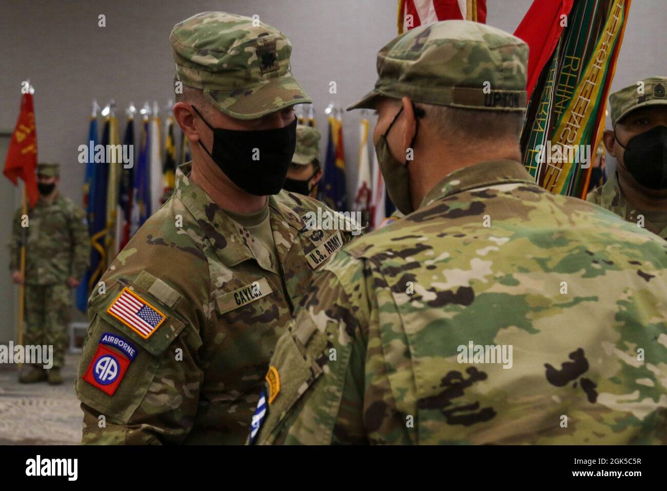 U.S. Army Col. Trent D. Upton, commander of 1st Armored Brigade Combat ...