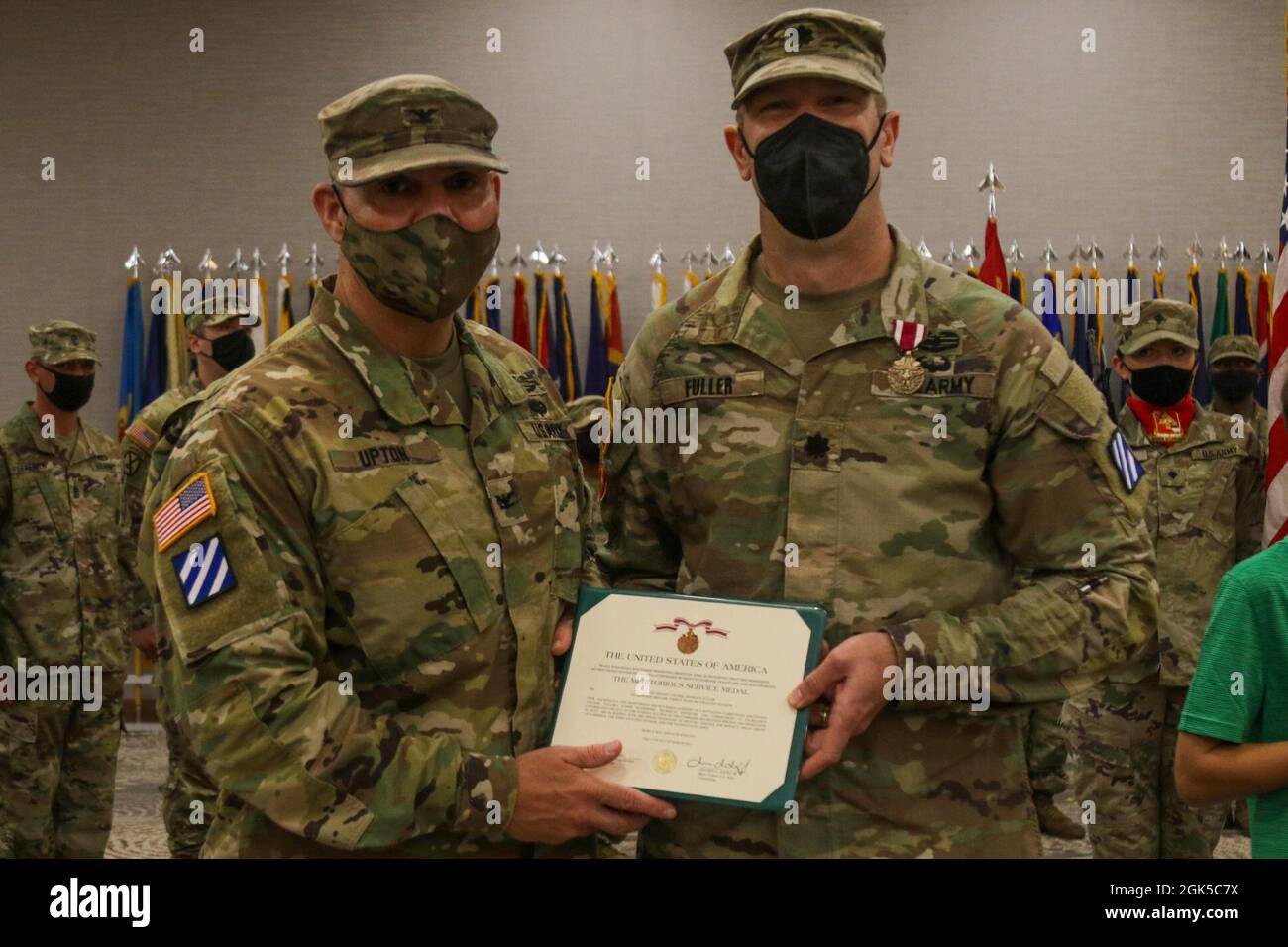 U.S. Army Lt. Col. Jeffery R. Fuller, commander of 1st Battalion, 41st ...
