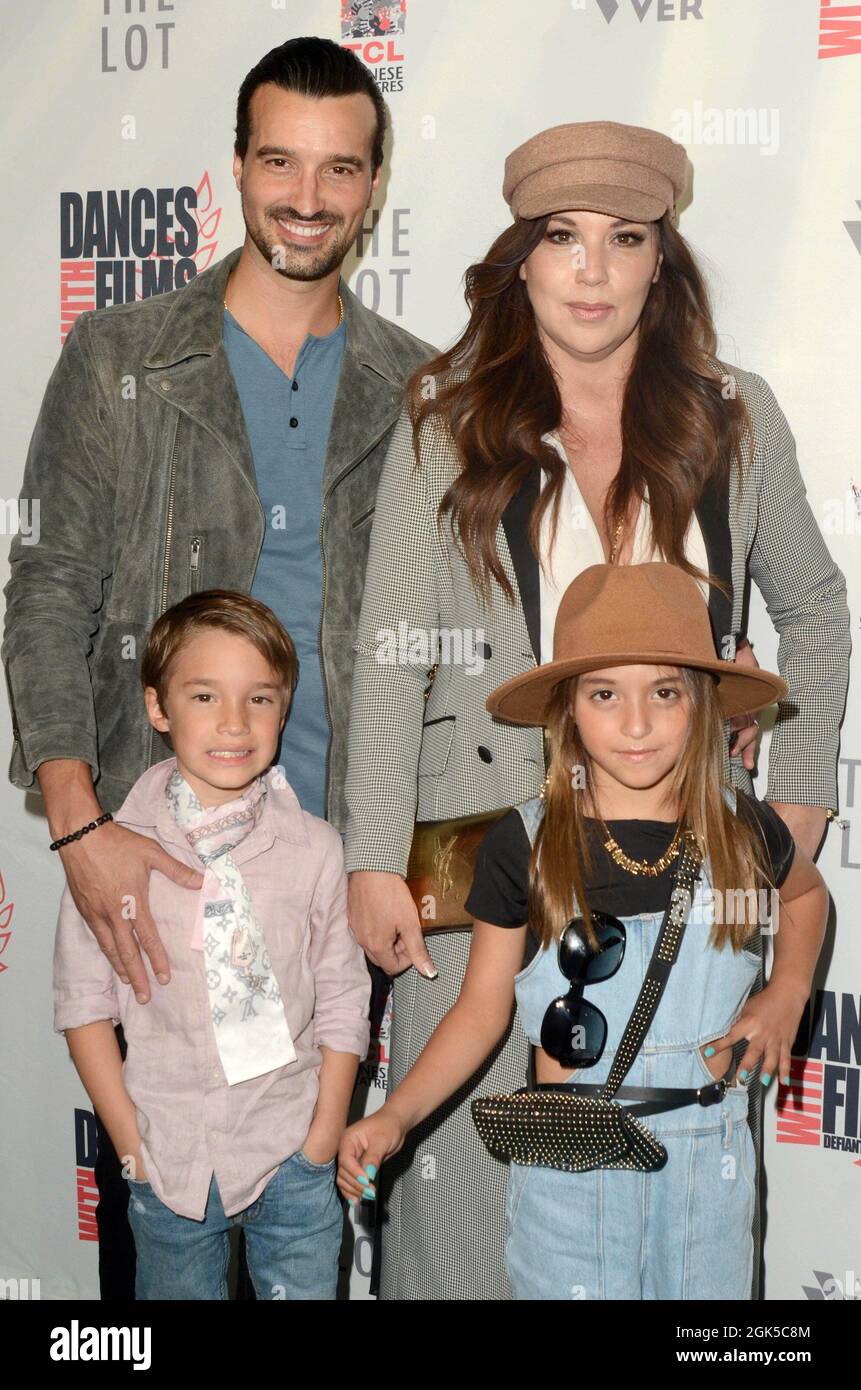 Los Angeles, CA. 13th Sep, 2021. Nuno Lopes, Monica Galvez Lopes, Brody ...