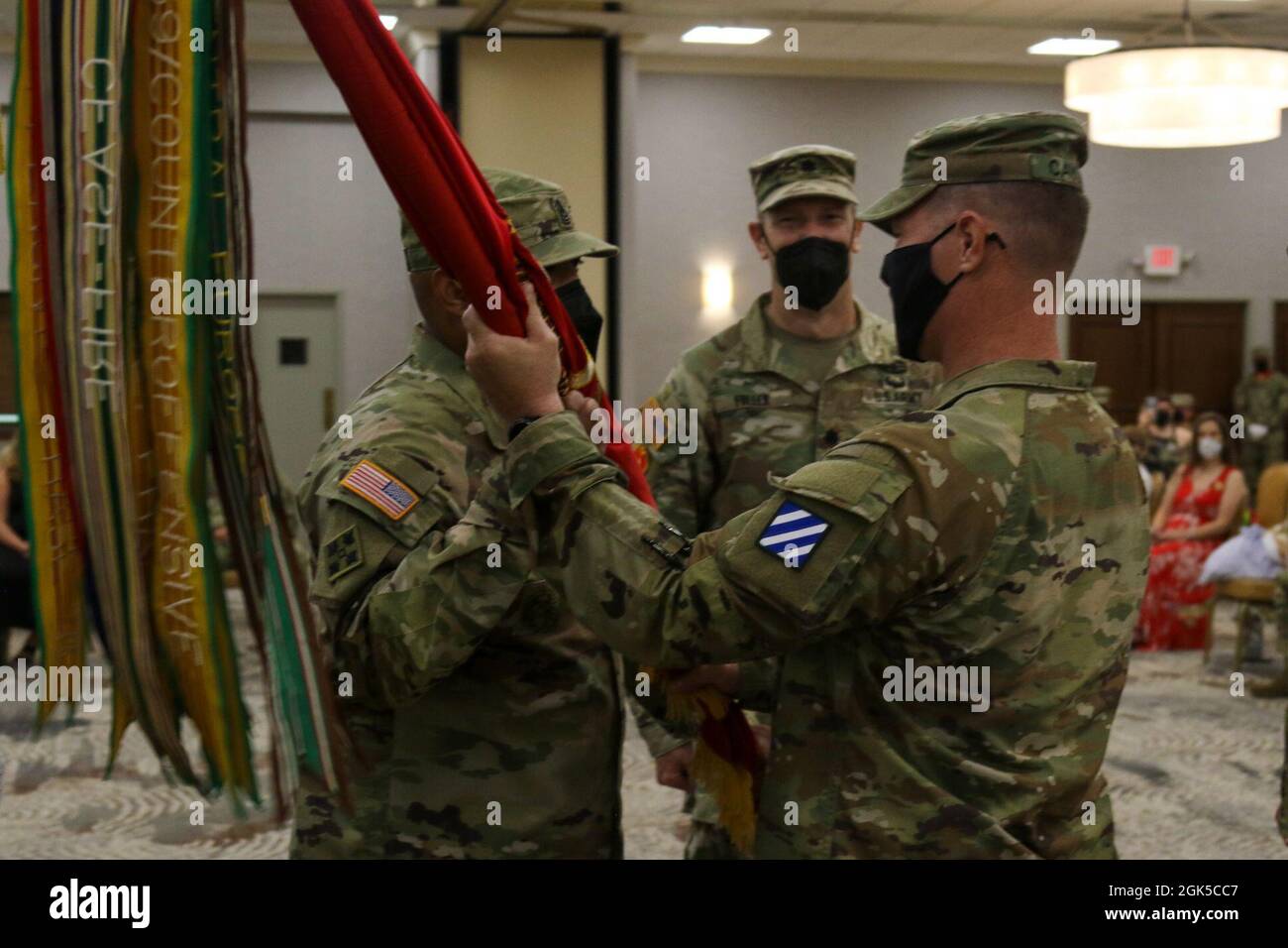 U.S. Army Lt. Col. Max E. Caylor, the incoming commander of 1st ...