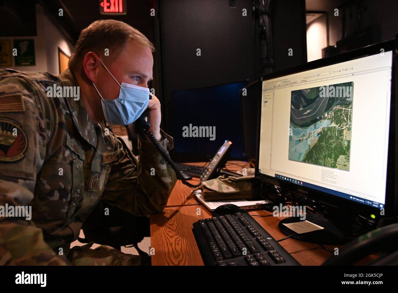 Members from the 118th Intelligence, Surveillance, and Reconnaissance ...