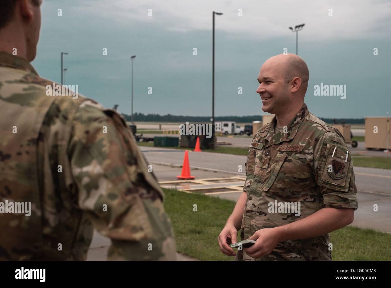 U.S. Air Force Master Sgt. Chad Harris, 172nd Attack Squadron ...