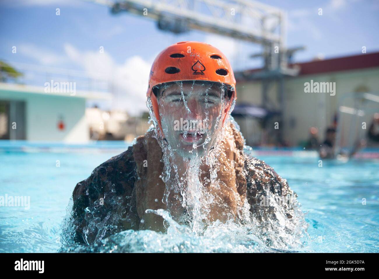 U.S. Marine Corps Sgt. Lane Christman, with 3d Reconnaissance Battalion ...
