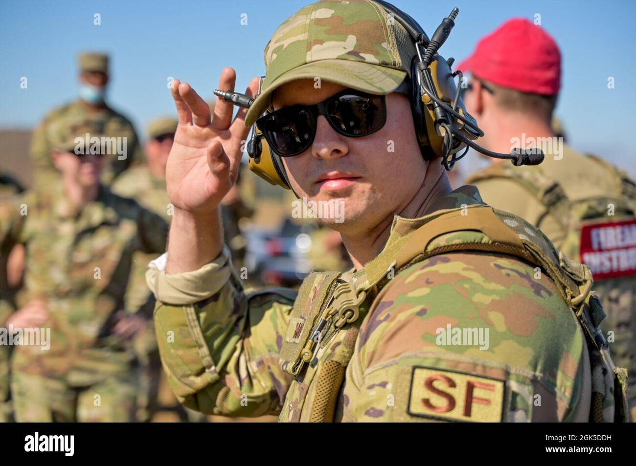 U.S. Air Force, Tech. Sgt. Nicholas Rakers, a 126th Security Forces ...