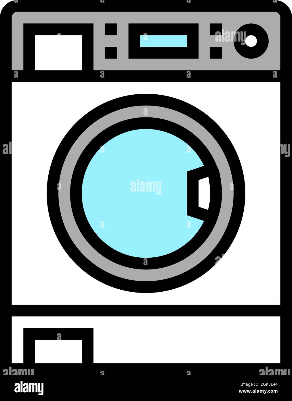 laundry machine color icon vector illustration Stock Vector Image & Art ...