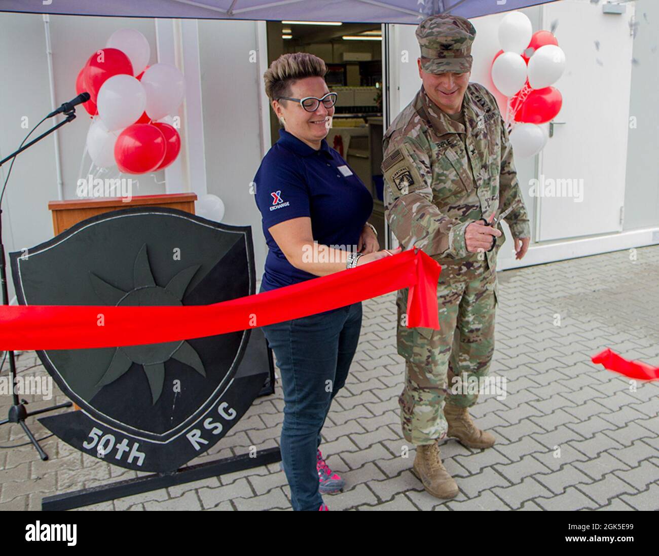 Adriana Piechalak (left) Army and Air Force Exchange Service (AAFES ...