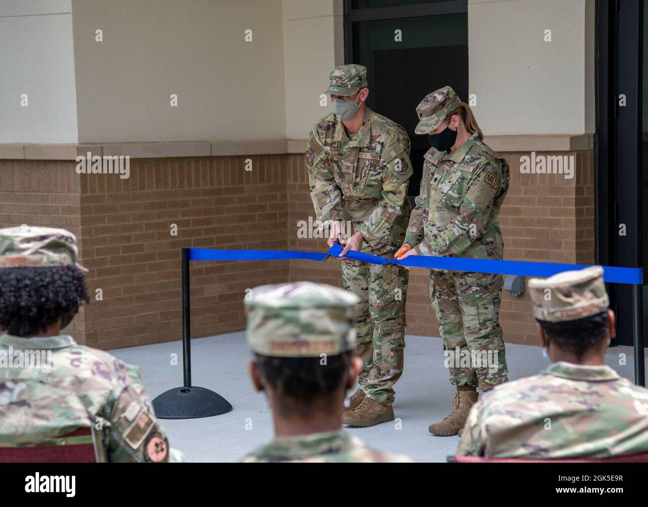 Col. Stuart M. Rubio, 403rd Wing commander, and Lt. Col. Lauren ...