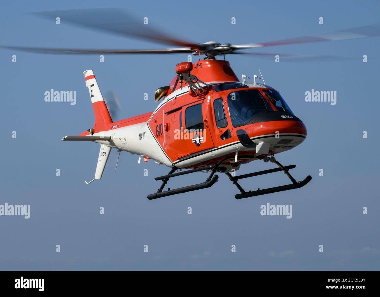 MILTON, Fla. (Aug. 6, 2021) The Navy's first TH-73A Thrasher arrives at ...