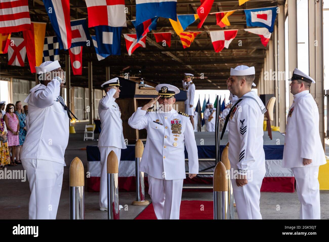 210806-N-EV910-028 PEARL HARBOR (Aug. 6, 2021) Capt. Albert Hornyak is ...