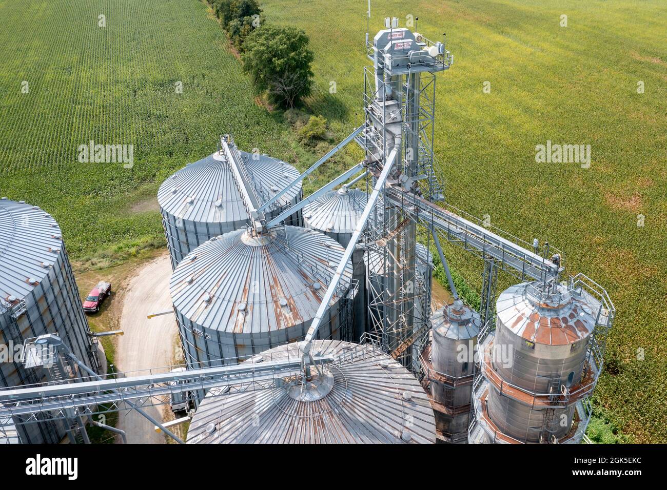 Grain storage silo hi-res stock photography and images - Alamy