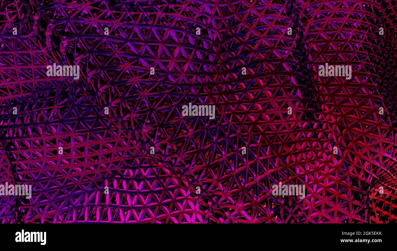 3D render, Abstract glass matter geometric pattern background Stock ...