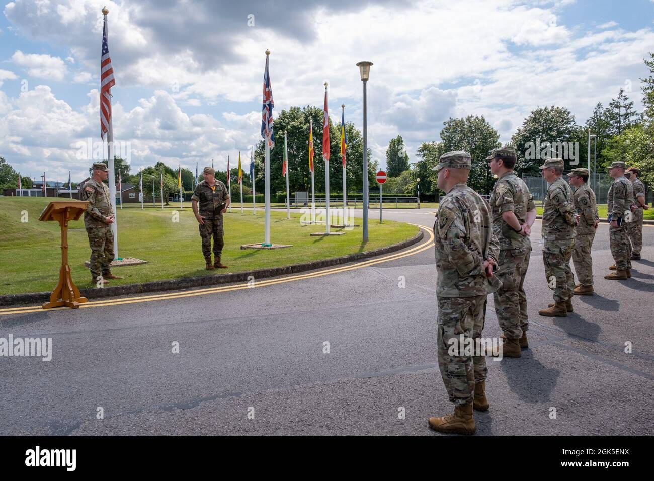 U.S. Army Brigadier General Winston Brooks, NATO Allied Rapid Reaction ...