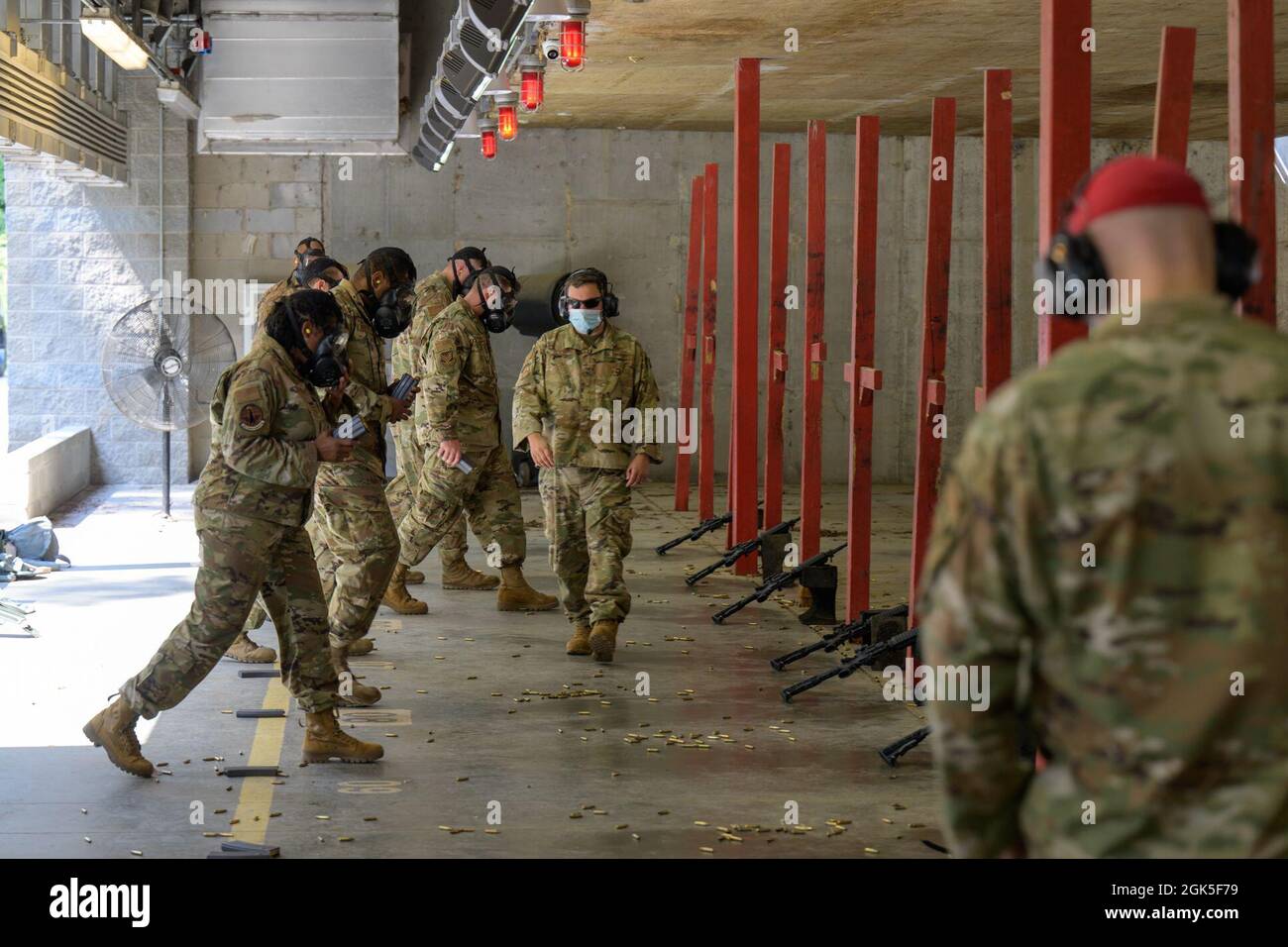 U.S. Airmen with the 116th Air Control Wing, Georgia Air National Guard ...