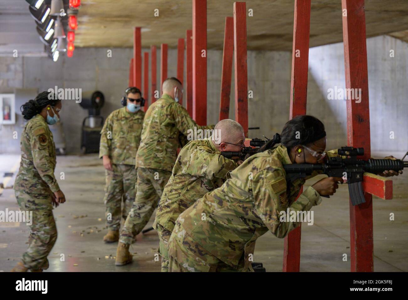 U.S. Airmen with the 116th Air Control Wing, Georgia Air National Guard ...