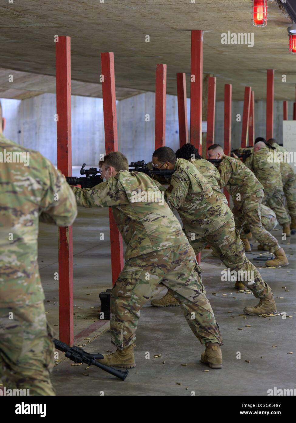 U.S. Airmen with the 116th Air Control Wing, Georgia Air National Guard ...