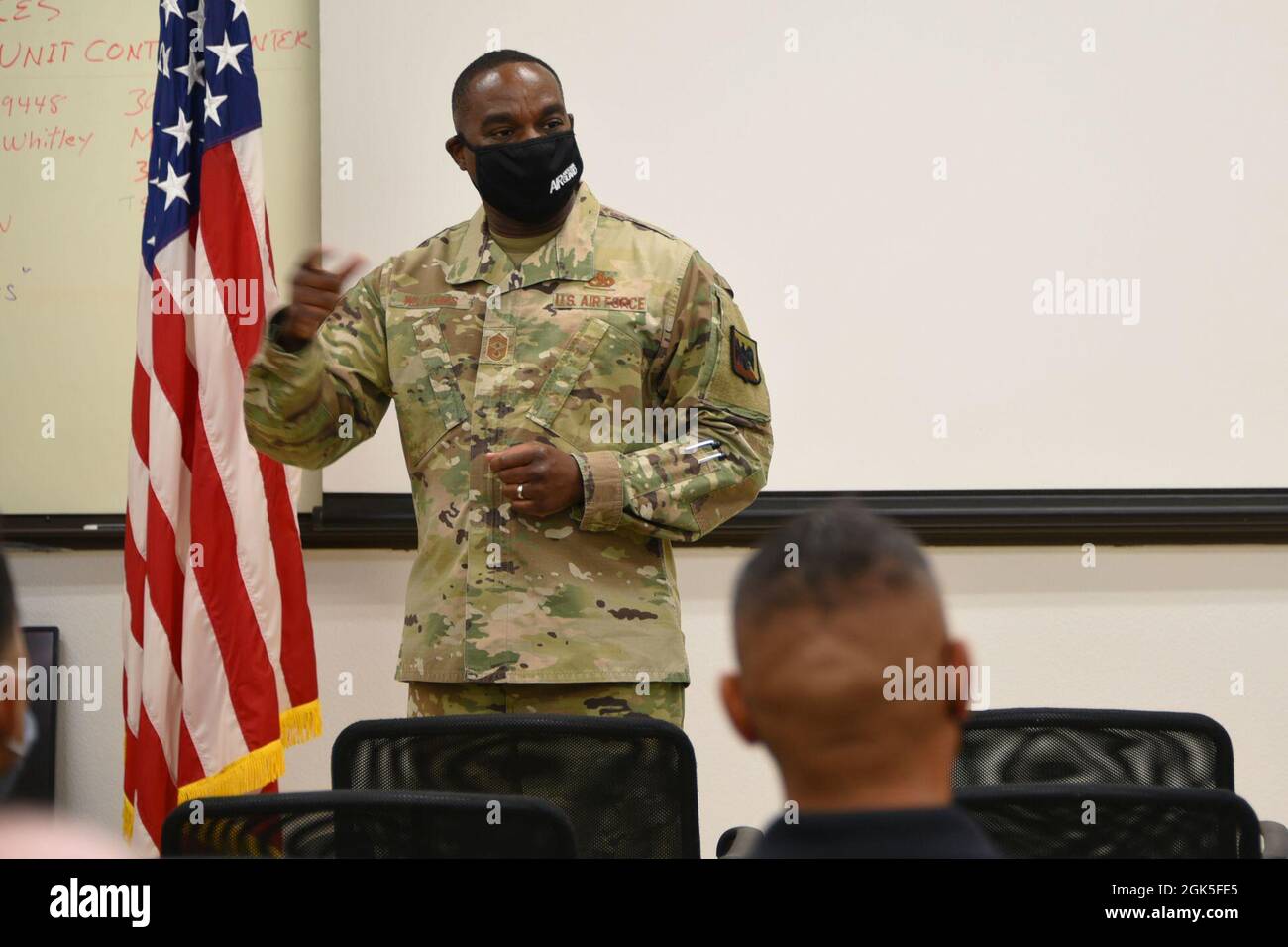 Chief master sergeant maurice williams hi-res stock photography and ...