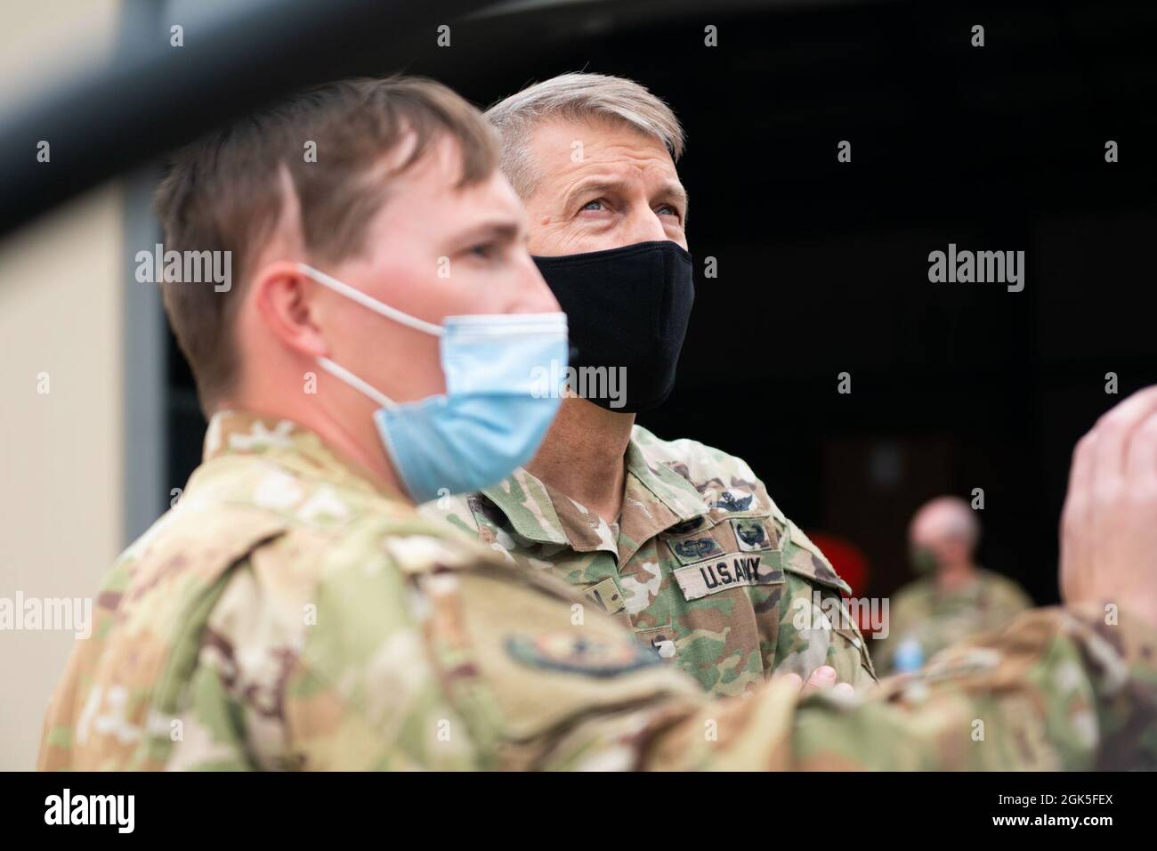 U.S. Air Force Technical Sgt. Timothy Williams explains the Modular ...