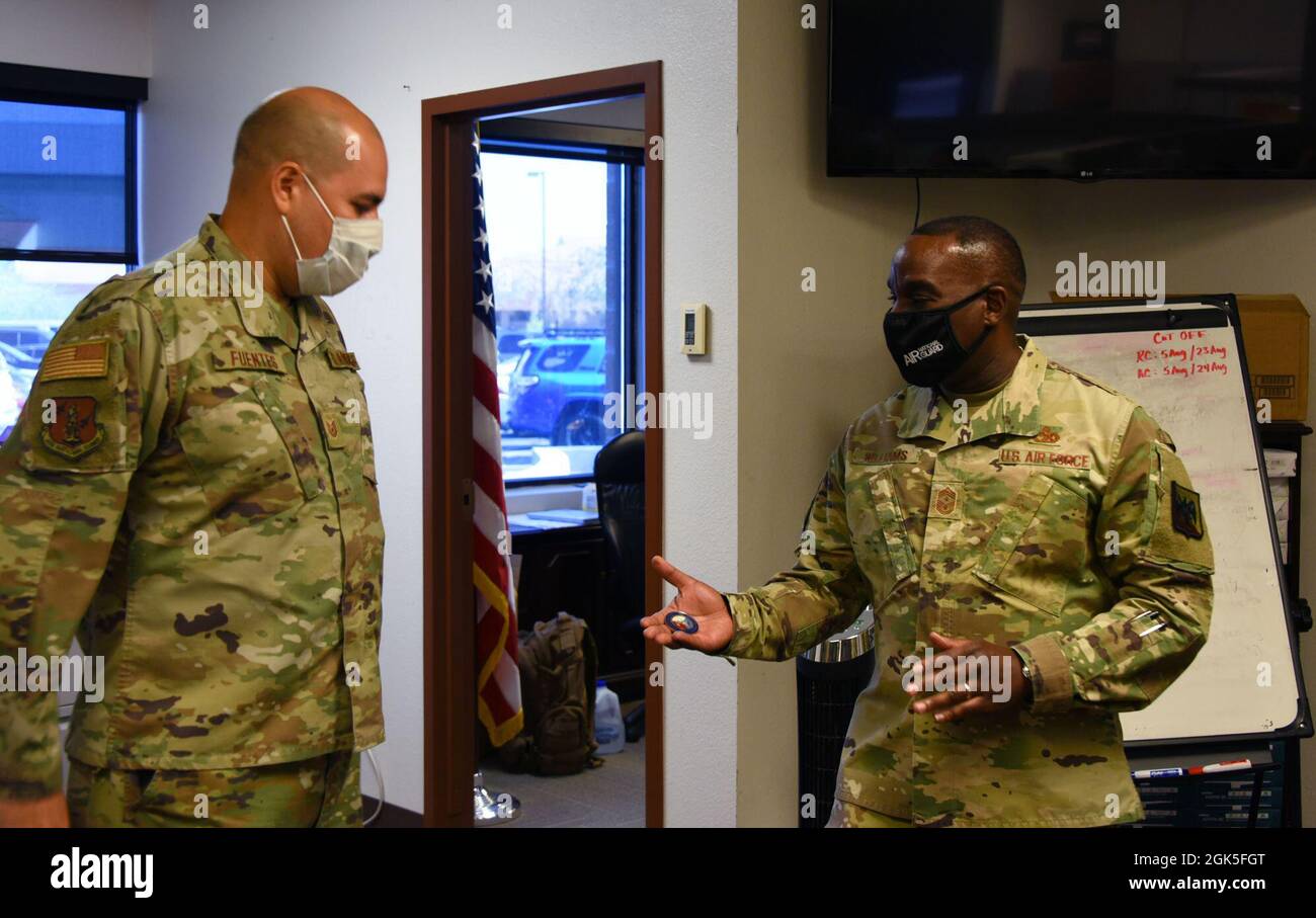 Chief master sergeant maurice williams hi-res stock photography and ...