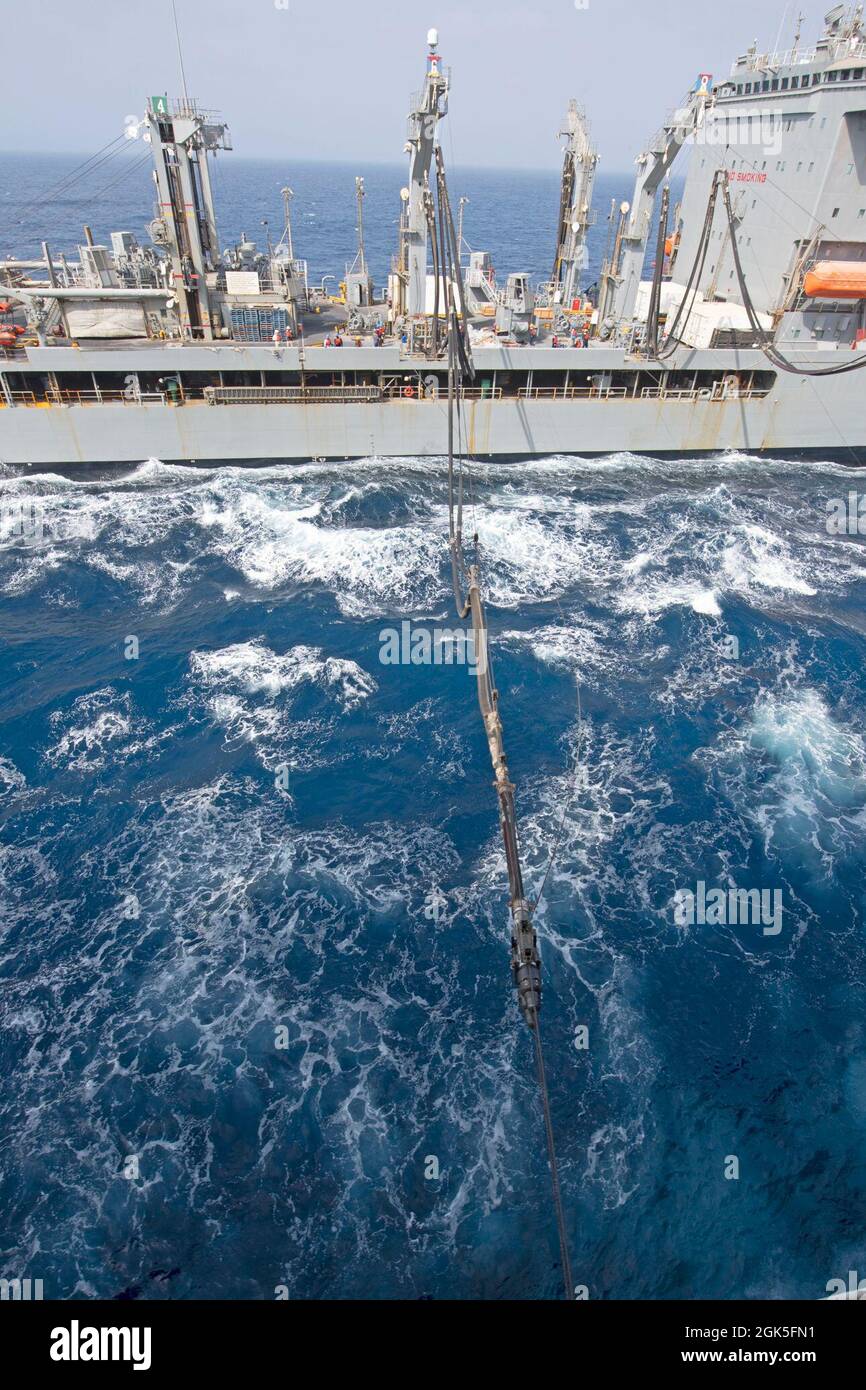 210807-N-WP865-1057 GULF OF OMAN (Aug. 7, 2021) The Henry J. Kaiser ...