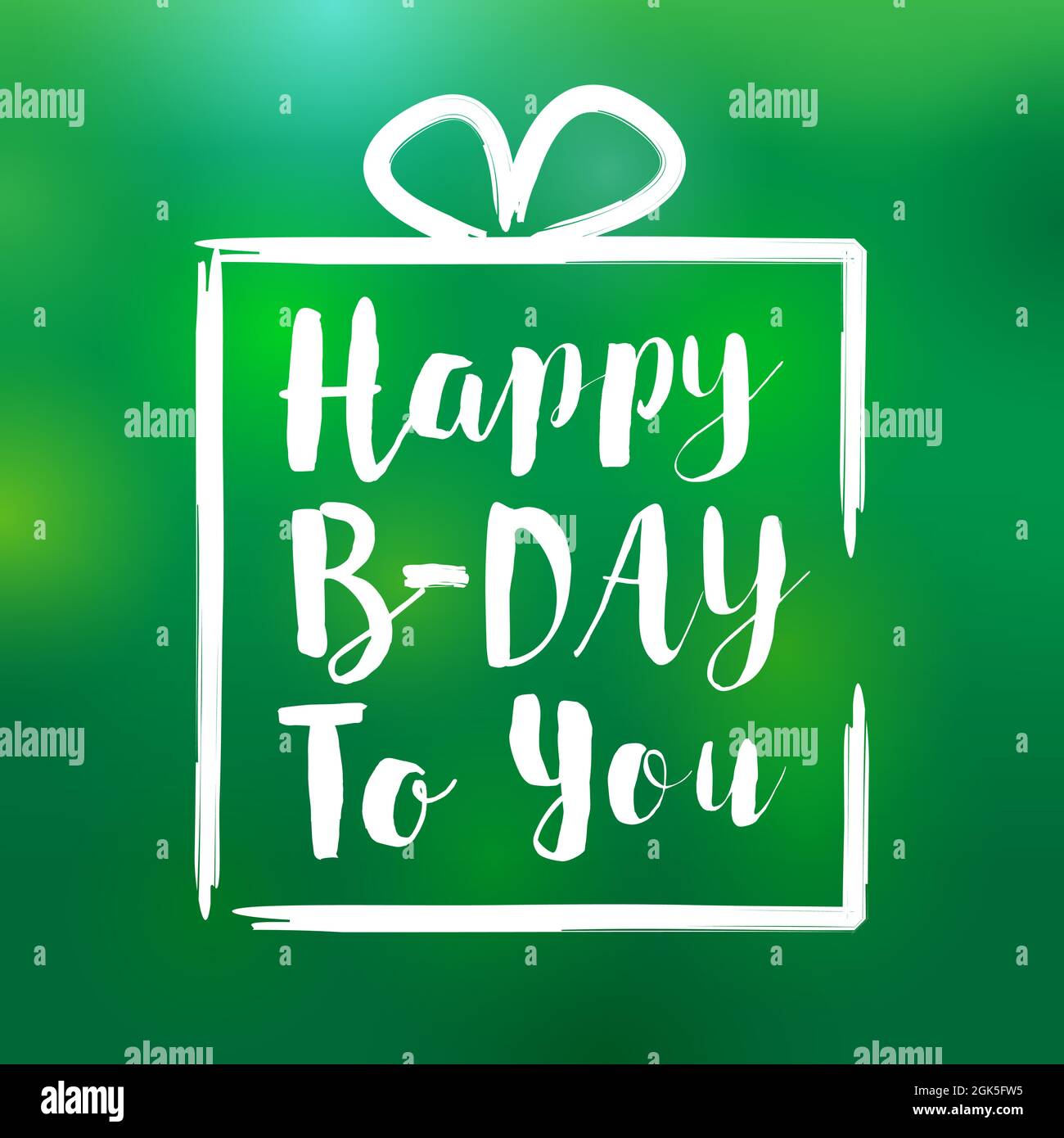 Green sign present Stock Vector Images - Alamy