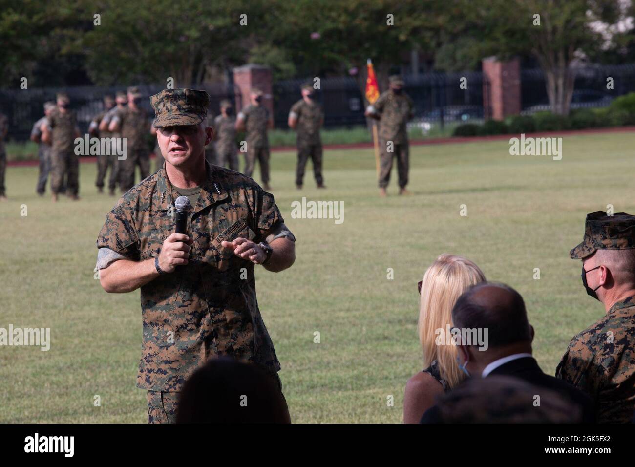 Lt. Gen. David G. Bellon, Commander of Marine Forces Reserve and Marine ...