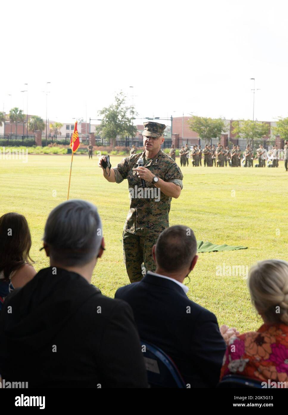 Lt. Gen. David G. Bellon, Commander of Marine Forces Reserve and Marine ...