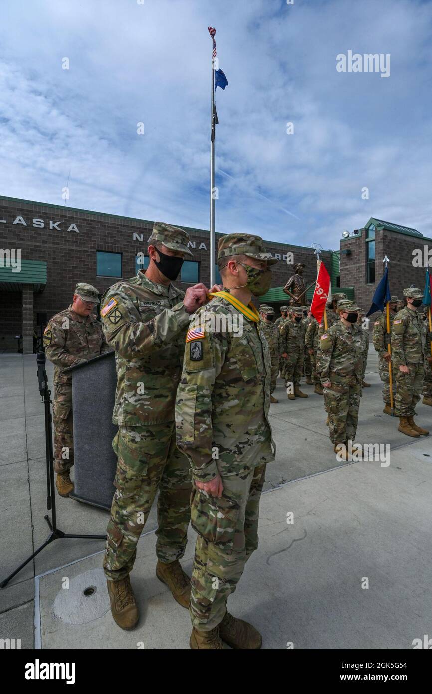 Brig. Gen. Charles “Lee” Knowles, commander of the Alaska Army National ...