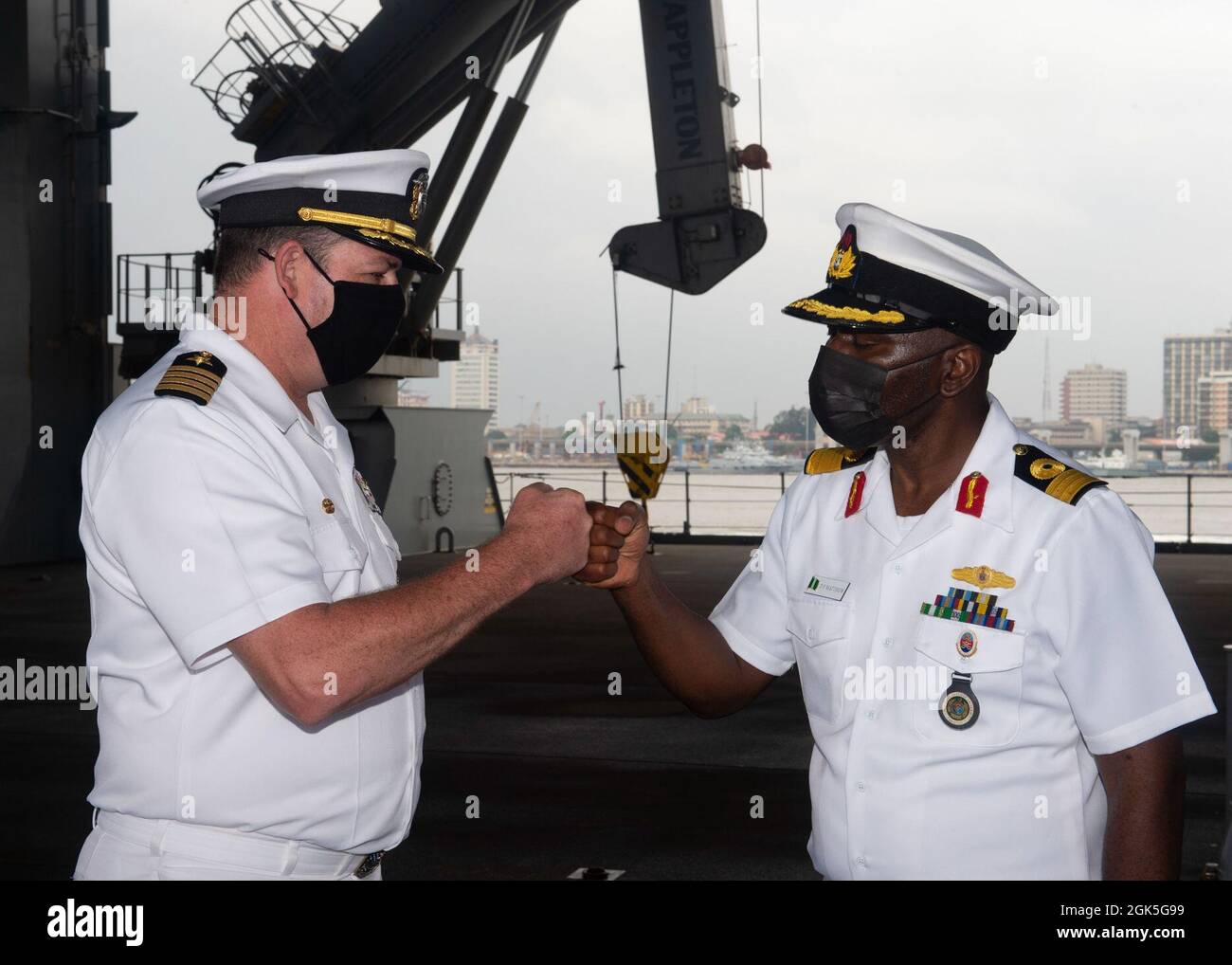 210807-N-LK647-0202 LAGOS, Nigeria (Aug. 7, 2021) Capt. Chad Graham ...