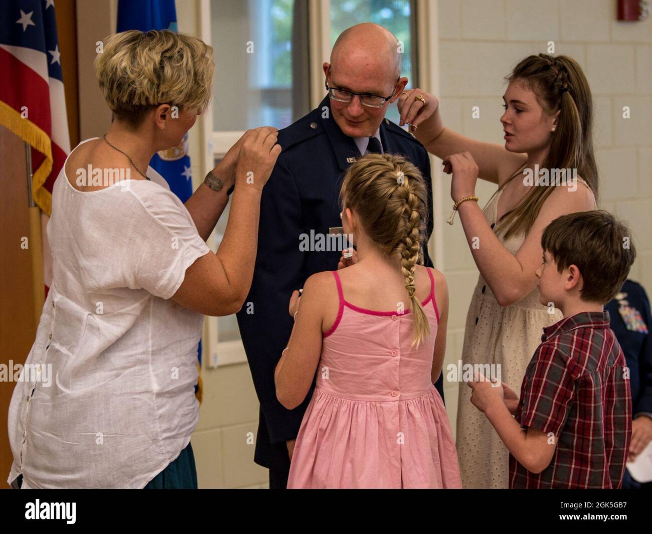 U.S. Air Force Lt. Col. Timothy Grady, commander of the 121st Mission ...