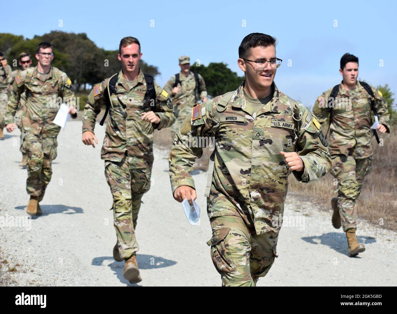 Pfc. Ryan Myrick, assigned to Company C, 229th Military Intelligence ...