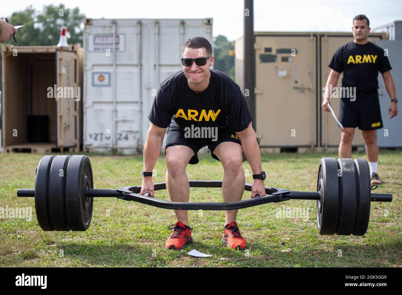 U.S. Army Maj. John Lobus of the 110th Information Operations Battalion ...