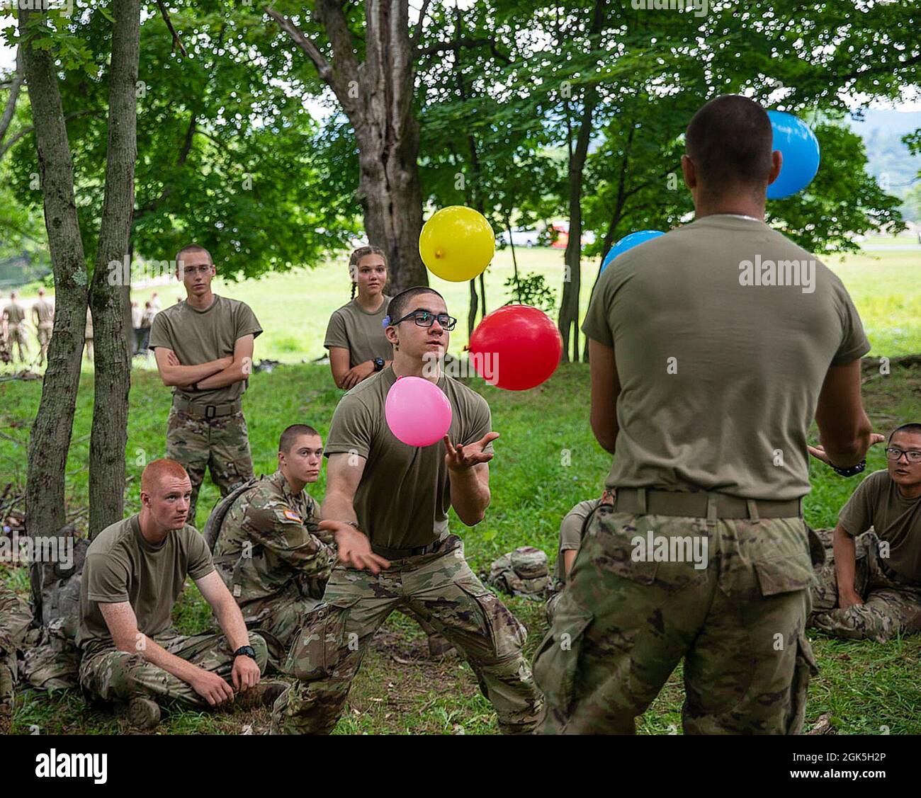 United States Military Academy Cadets participate in Wellness Day ...