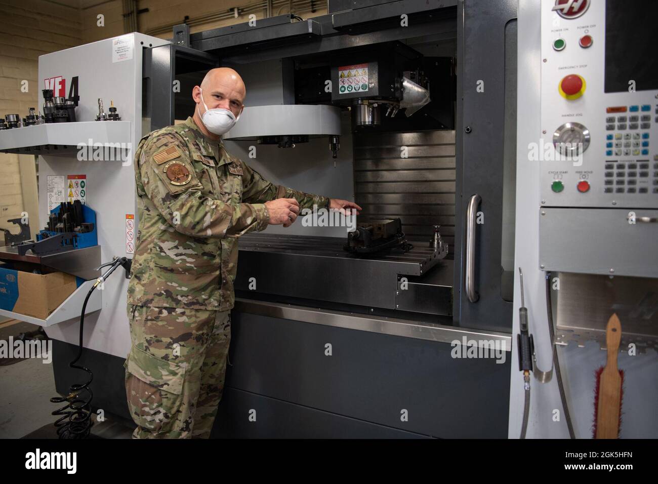 U.S. Air Force Tech Sgt. Kelly Singleton, the metals technology ...