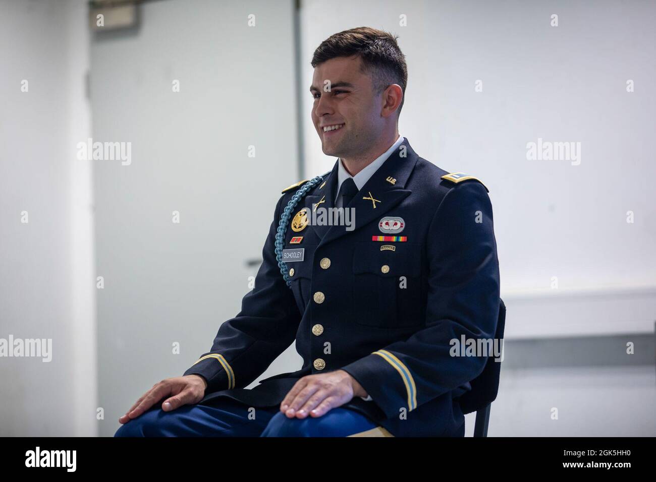 U.S. Army 1st Lt. Jim Schooley, Watervliet, Michigan native, and ...